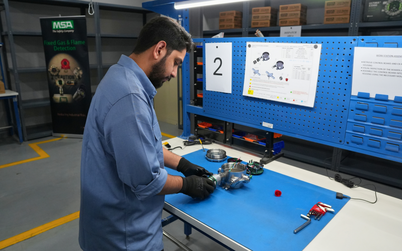 Atheel Receives 9COM Approval from Saudi Aramco for S5000 Gas Detector - Sherbiny